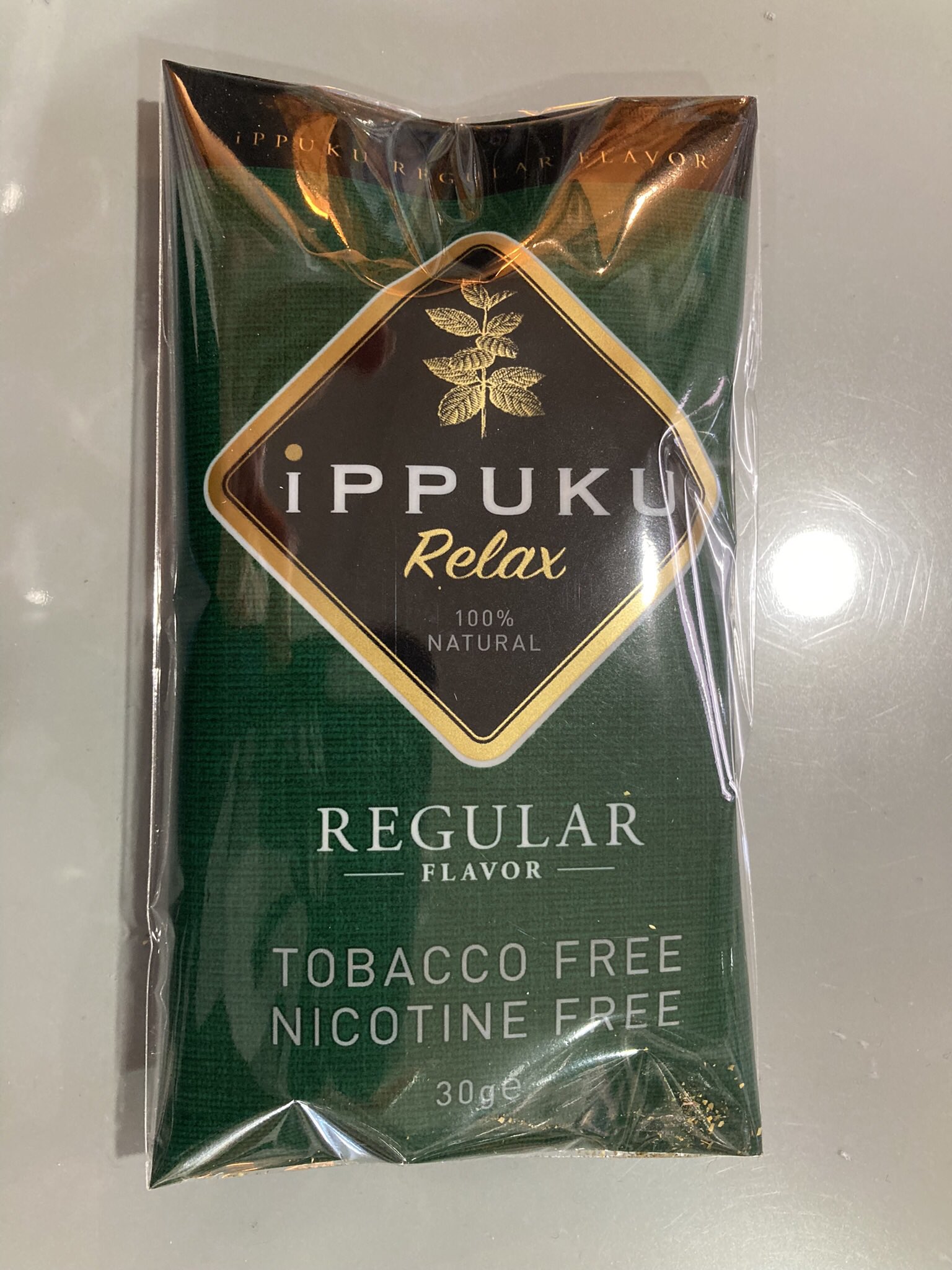 IPPUKU Relax 茶葉 レギュラー 30g ニコチンフリー イップク リラックス｜はまきやさん