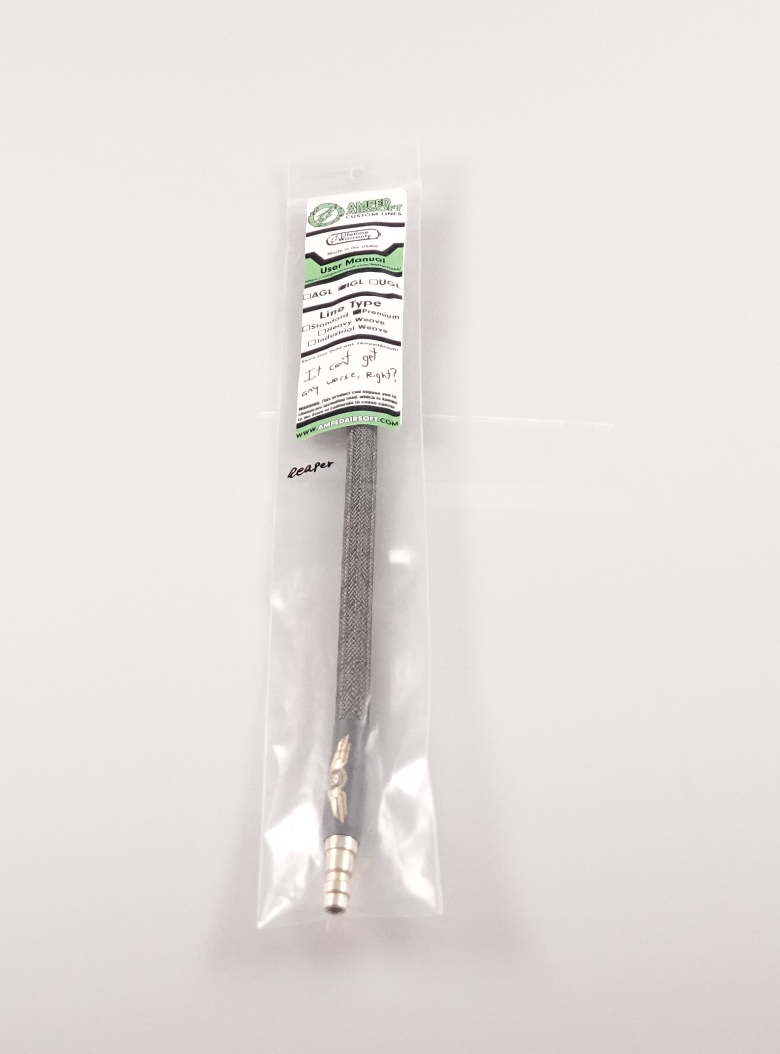 Amped Integral Grip Line Premium Weave | IGL | HPA Grip Line｜M&S11B2 ...