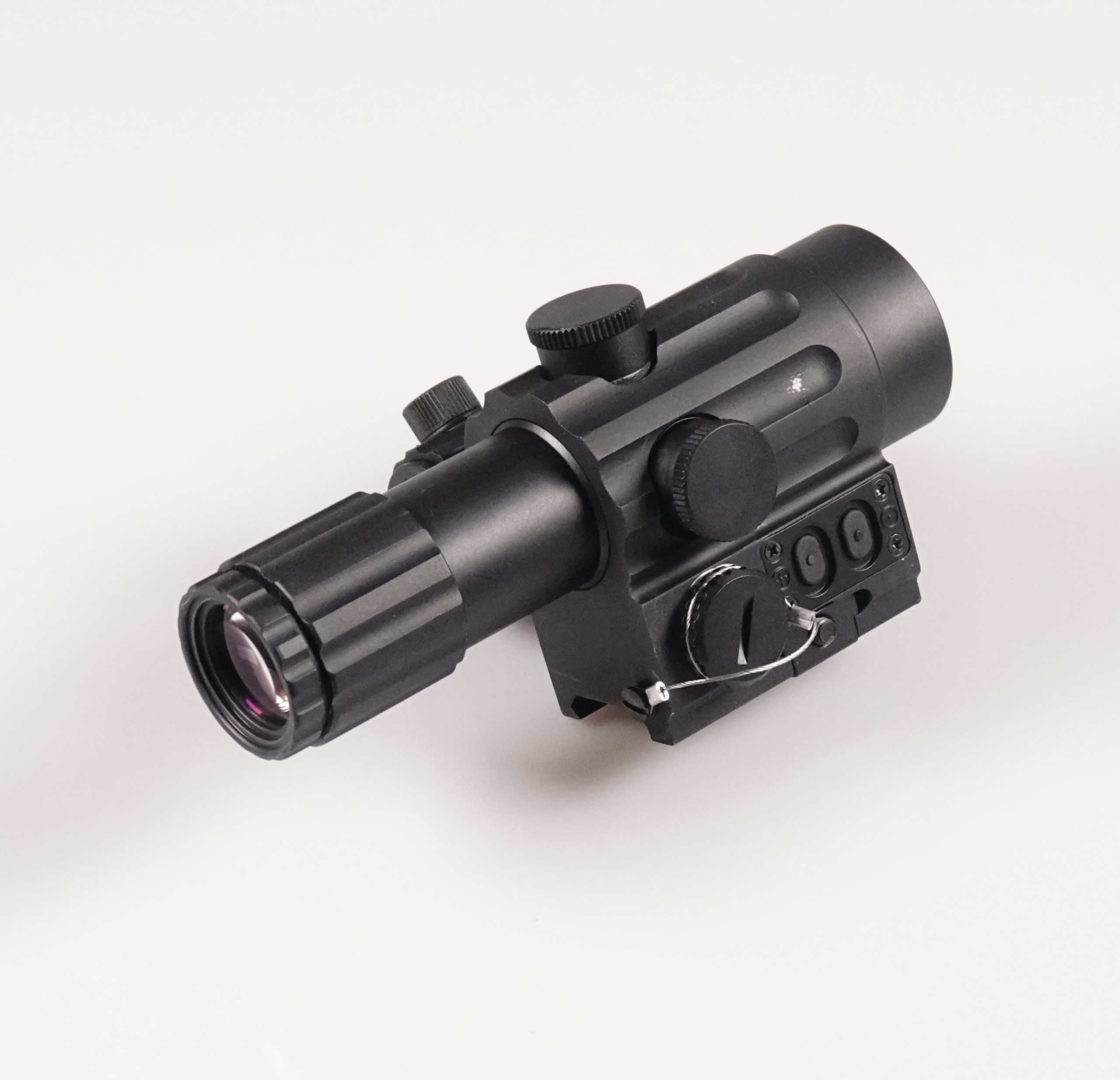 NcSTAR Vism Duo Series 4X34 Scope/Left Handed/Built in Offset Green Dot ...